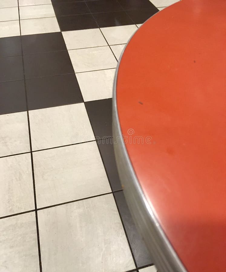 Tabla Retro Roja De Formica Imagen de archivo - Imagen de suelo ...
