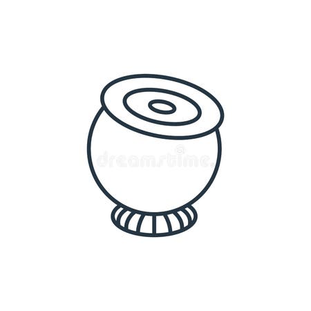 Tabla Outline Stock Illustrations – 345 Tabla Outline Stock ...