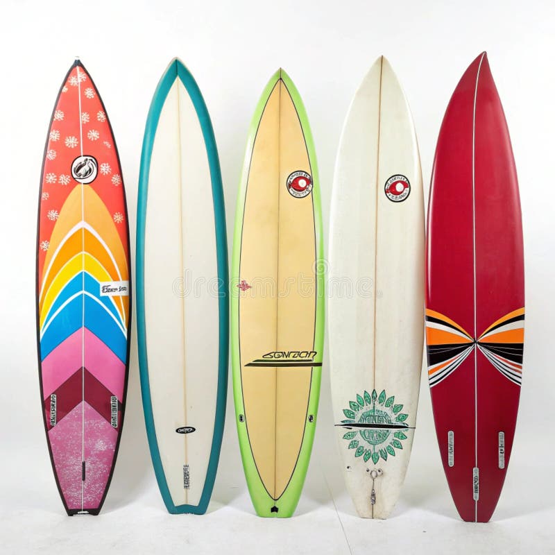 Tablas de surf aisladas stock de ilustración. Ilustración de lifestyle ...