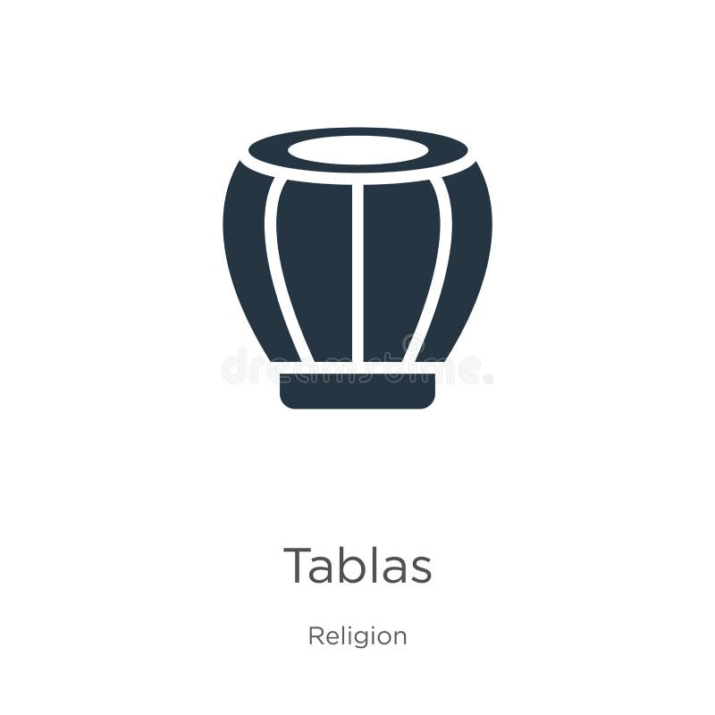 Tablas Icon Vector Isolated on White Background, Logo Concept of Stock ...