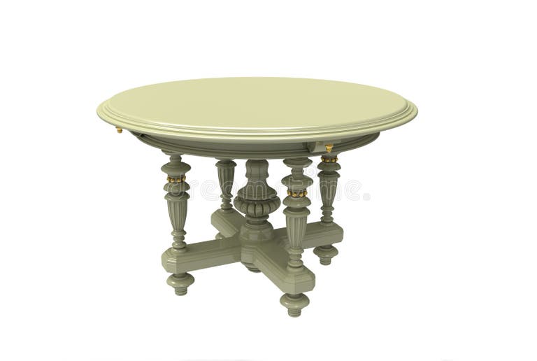 Antique Round Table Stock Illustrations – 4,737 Antique Round Table ...