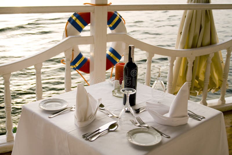 Room Service Table Set Up stock photo. Image of cutleries - 6685996