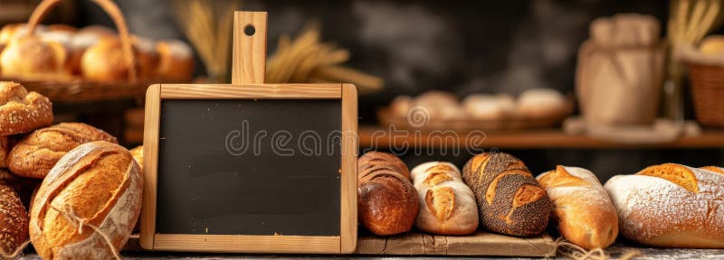 Assorted Types of Bread on Tabletop Stock Image - Image of assortment ...