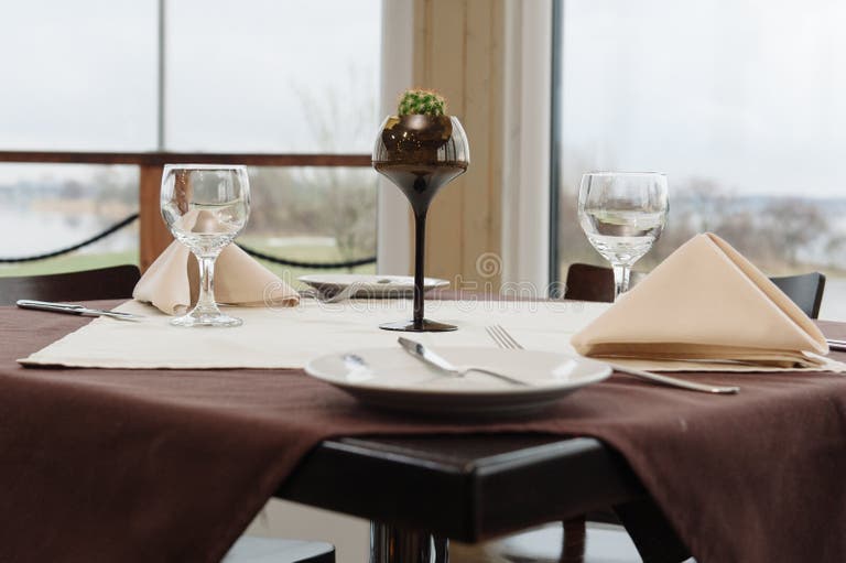 Table appointment stock image. Image of catering, plate - 25657539