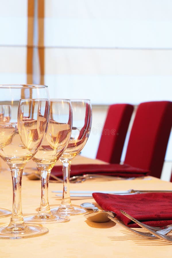 Table appointments stock photo. Image of wine, glass - 13341594