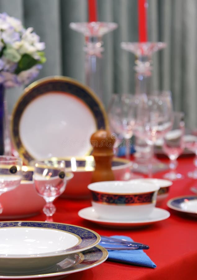 Table appointments stock photo. Image of glassware, appointments - 23017096