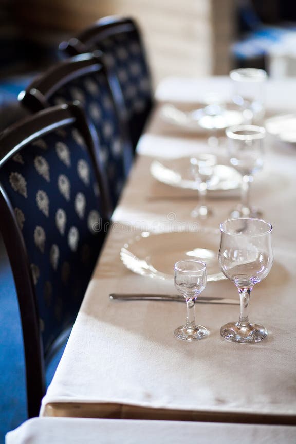 Table appointments stock photo. Image of romantic, glass - 26165616