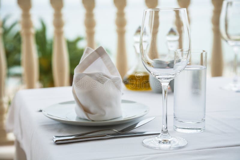 Table appointments stock photo. Image of dinner, elegant - 28397870