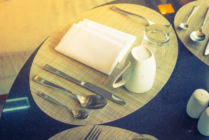 Table appointments stock image. Image of cafe, plait - 29526817