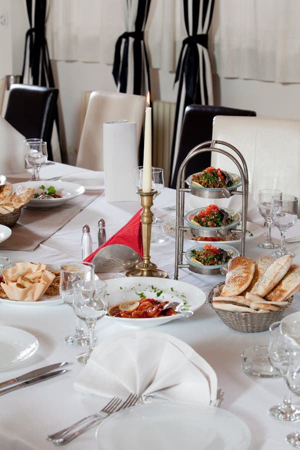 Table arrangement stock image. Image of house, enjoy - 12062503