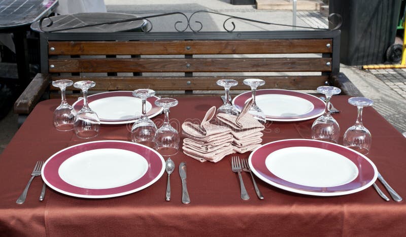 Table arrangement stock photo. Image of ready, residential - 20006806