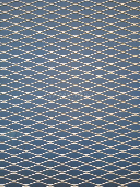 Table Blue White Net Partition Stock Image - Image of white, table ...