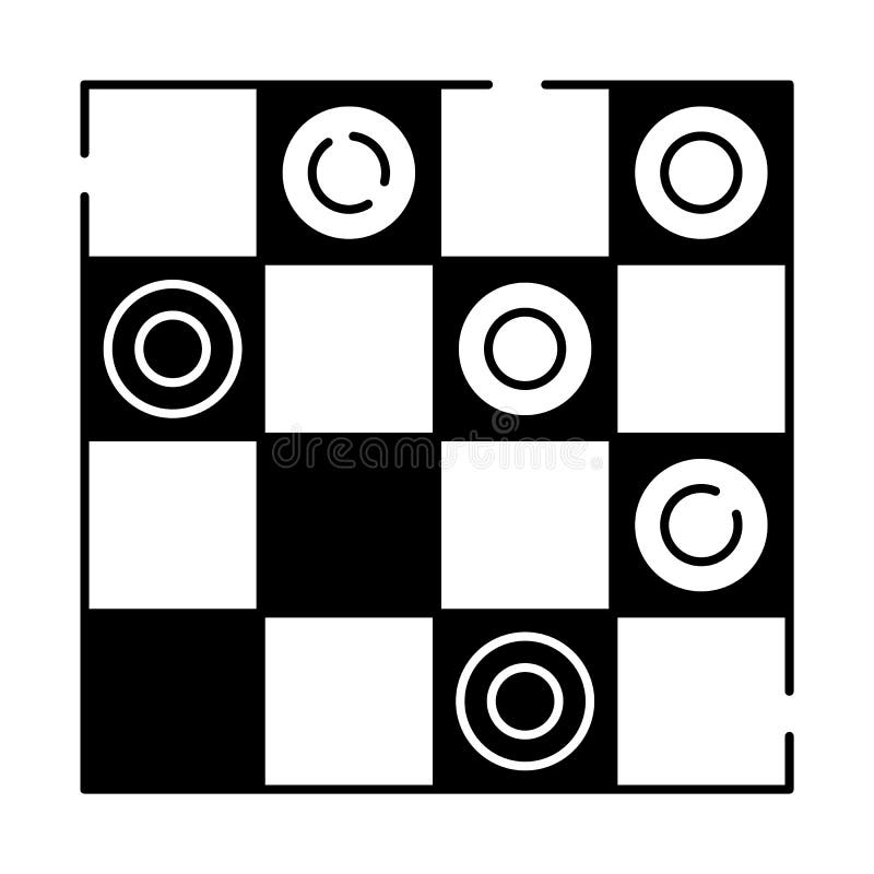 Checkers Game Icon Stock Illustrations – 1,249 Checkers Game Icon Stock ...