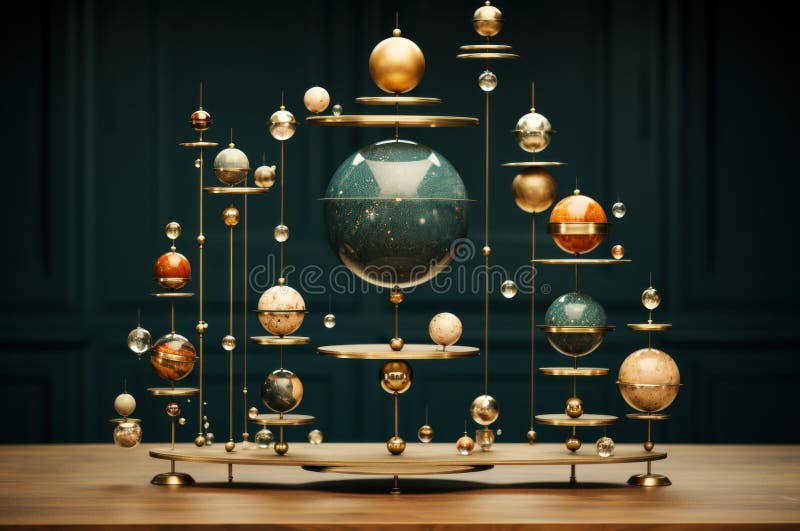 A Table with a Bunch of Different Objects on it. Generative AI Image ...