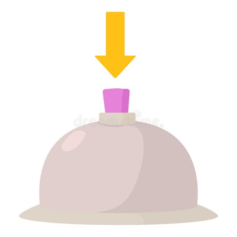 Reception Bell Cartoon Icon Stock Illustrations – 191 Reception Bell ...