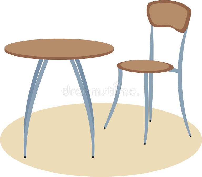 Table Chair Clipart Stock Illustrations – 2,858 Table Chair Clipart ...