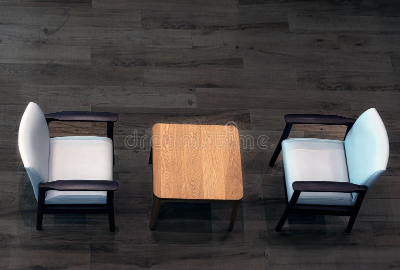 Table and Chairs View from Above Stock Photo - Image of design, dining ...