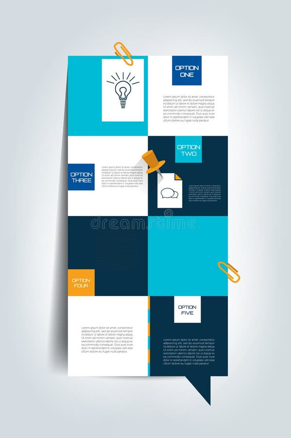 Table, Chart, Schedule, Text Banner, Template. Stock Vector ...