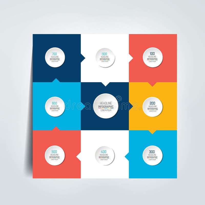 Table, Chart, Schedule, Text Banner, Template. Stock Vector ...