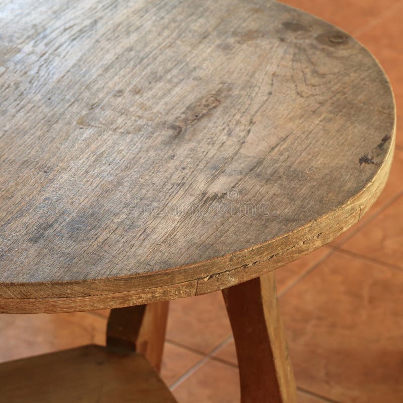 Table circle furniture stock photo. Image of parquet - 42930998