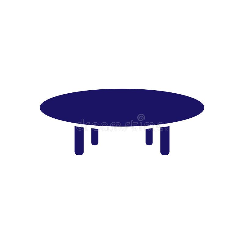 Table Circle Icon Logo Element. Table Logo Template Stock Vector ...