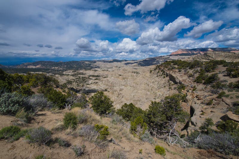 Table Cliff Plateau - Garfield County, UT Overlook Stock Image - Image ...