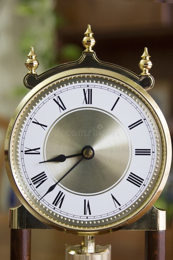 Table clock stock photo. Image of dome, antique, beginnings - 10564422