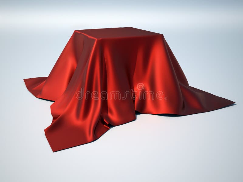 Red table cloth stock illustration. Illustration of breakfast - 9170460