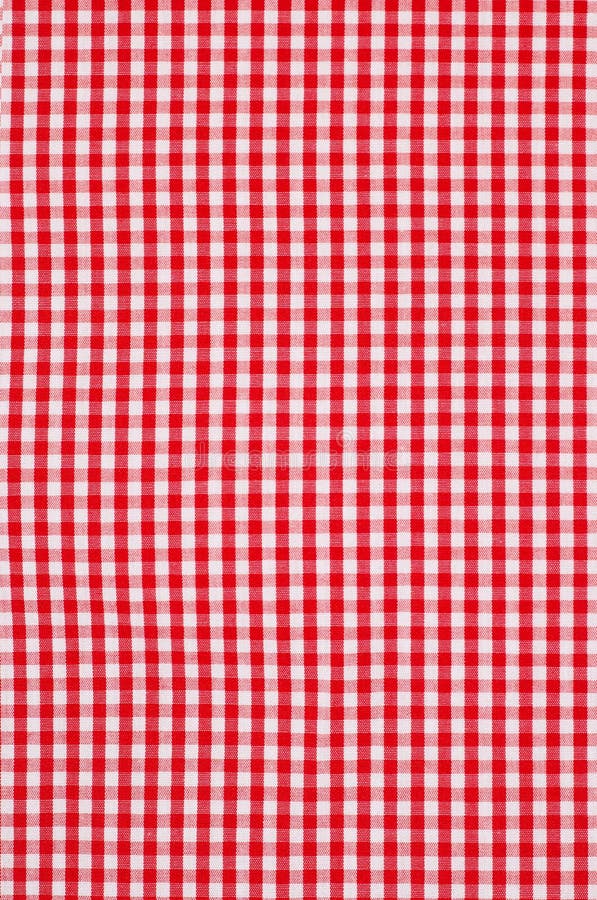 Red Grid Table Cloth Pattern Stock Photo - Image of food, table: 10152024