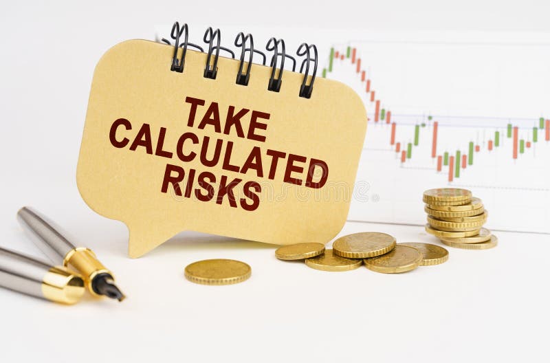 On the Table are Coins, a Pen, a Graph and a Sign with the Inscription ...