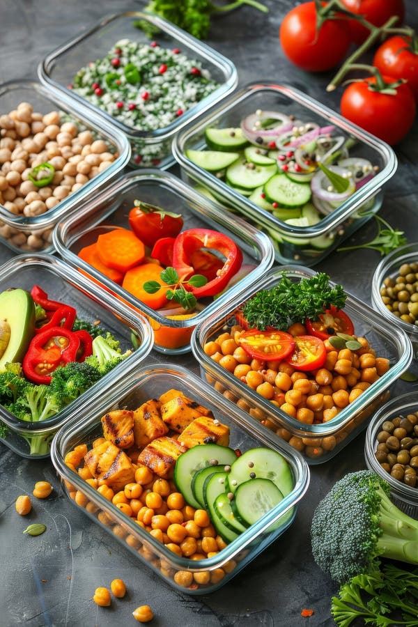 A Table Covered with an Assortment of Different Types of Food ...