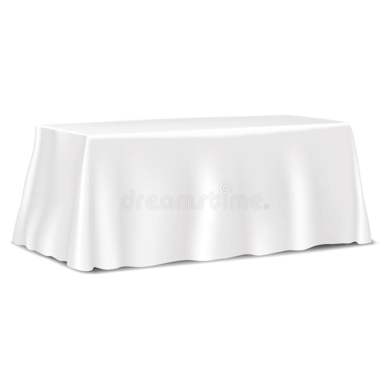 Rectangular Table White Tablecloth Stock Illustrations – 304 Rectangular Table White Tablecloth ...