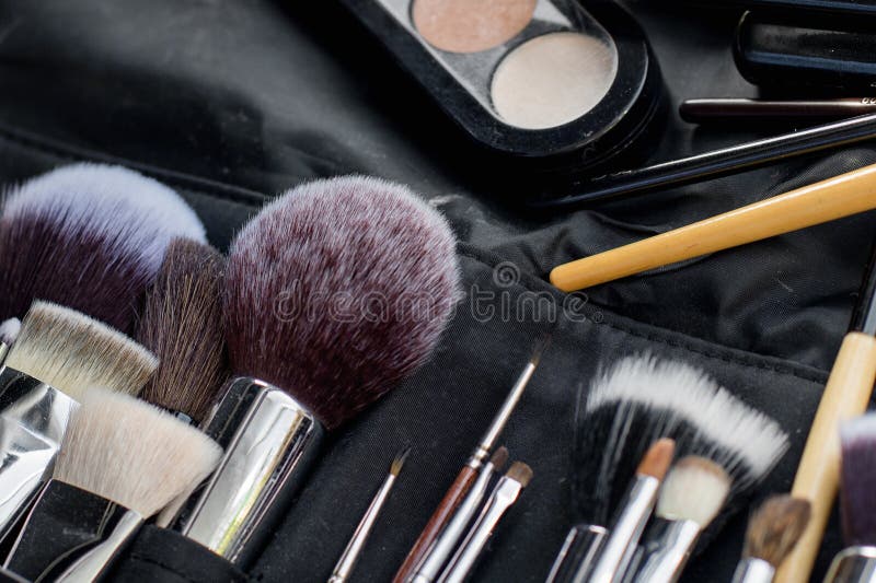 Makeup Makeup Tools Created for Women Who Love Grooming Clients Stock ...