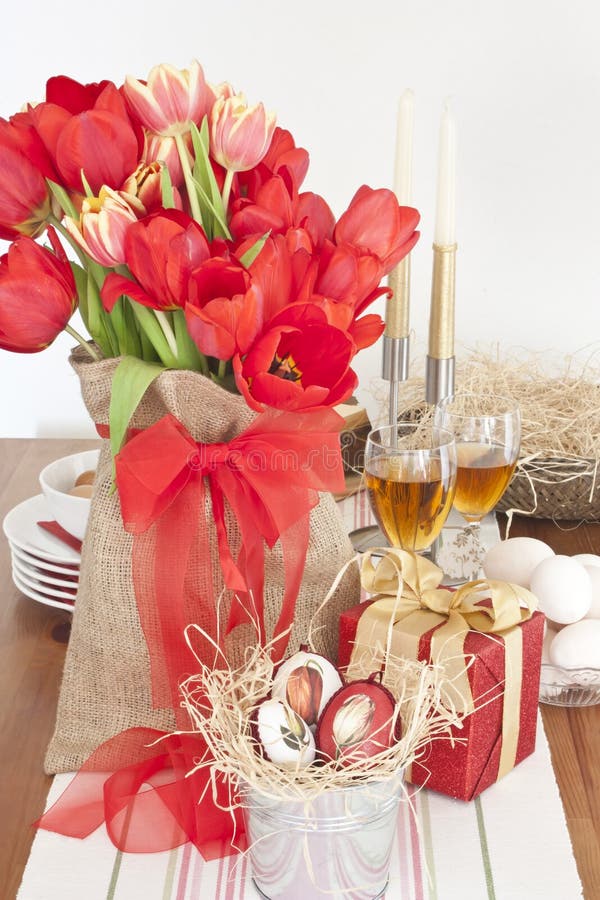Table decoration stock photo. Image of flower, celebration - 39599528