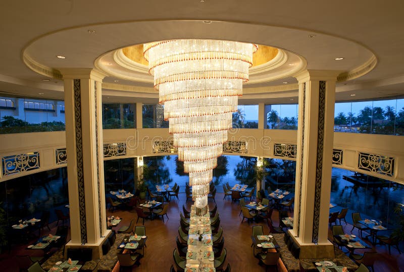 Table Dinners in the Resort Stock Image - Image of glass, banquet: 58016271