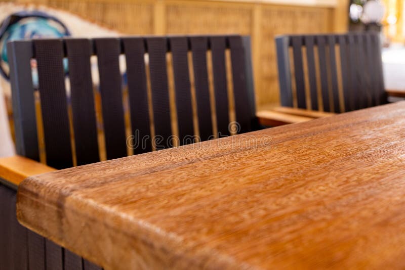 Table Empty Background in Cafe ,restaurant Background.Front View ...