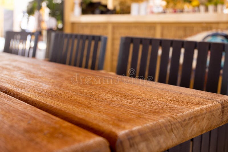 Table Empty Background in Cafe ,restaurant Background.Front View ...