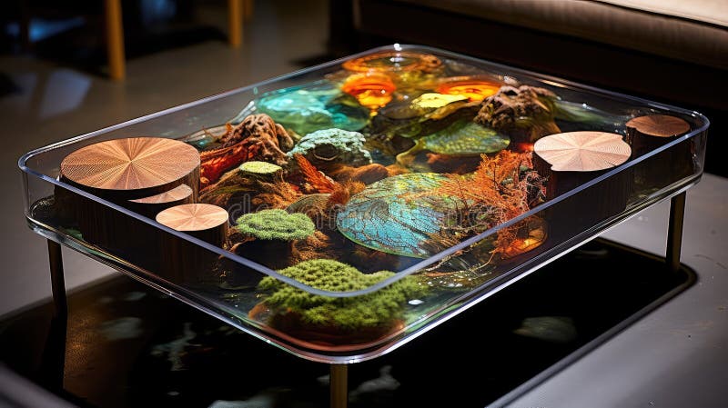 Table epoxy tables stock illustration. Illustration of home - 313795729