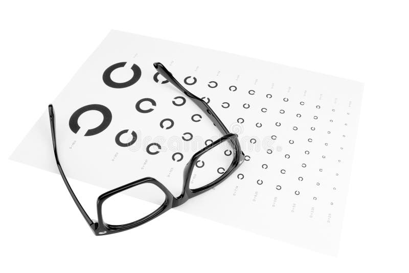 Table for an Eye Examination by an Ophthalmologist. Stock Image - Image ...