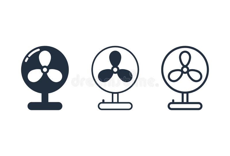 Table Fan Icon,Vector and Illustration Stock Vector - Illustration of ...