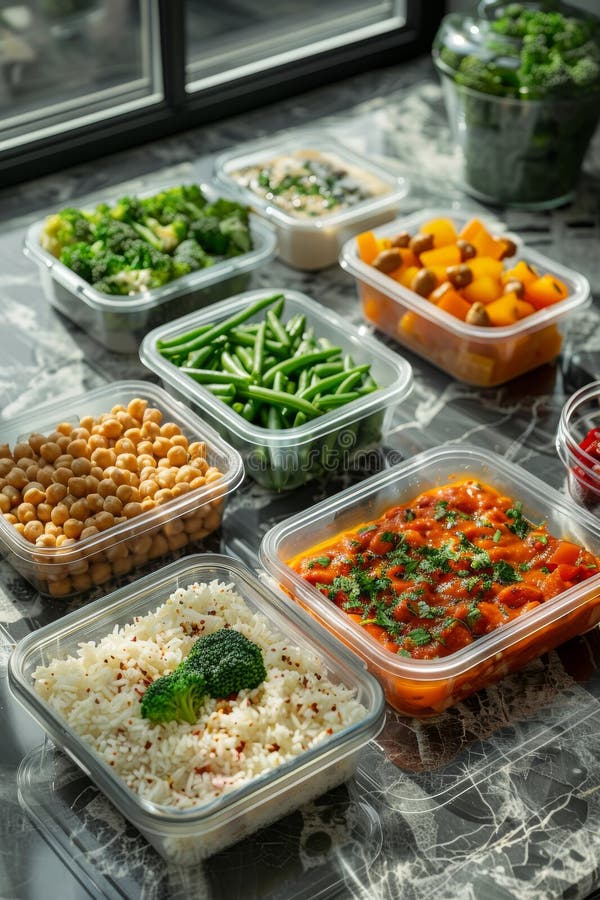 A Table Filled with an Assortment of Different Types of Food Items ...