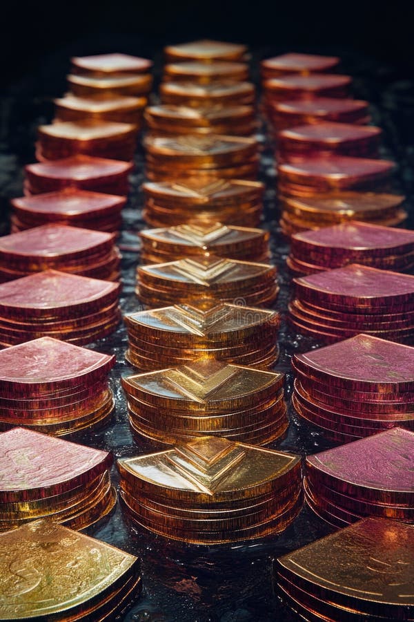 Gold Coin Table stock photo. Image of finance, wealth - 388899798