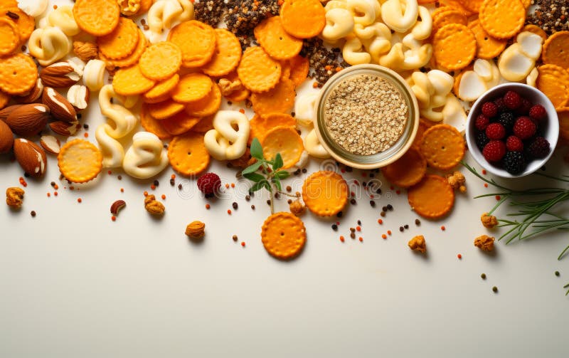 A Table Filled with a Variety of Delicious Snacks. a Table Topped with ...