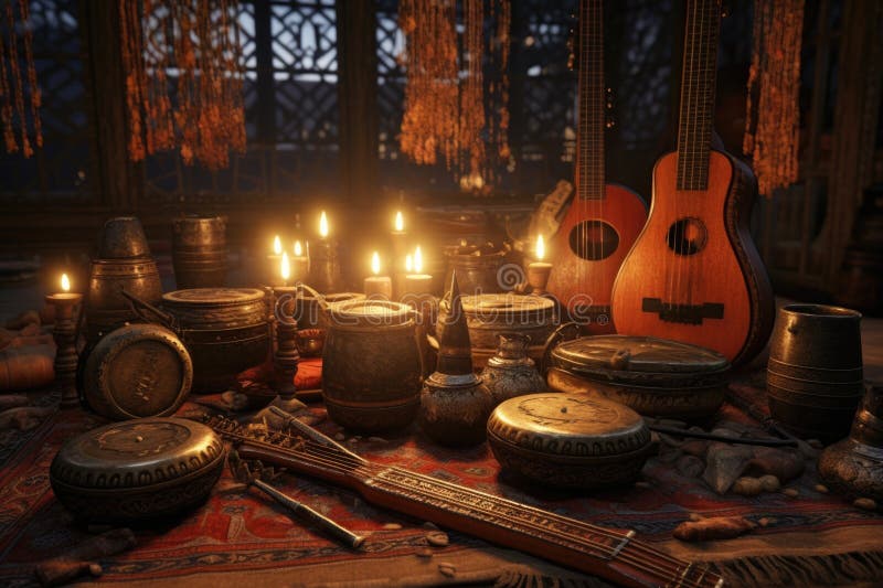 A Table Filled with a Variety of Different Objects. this Versatile ...