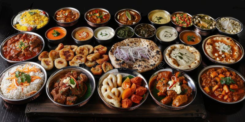 A Table Filled with a Variety of Food Items, Perfect for Food-related ...