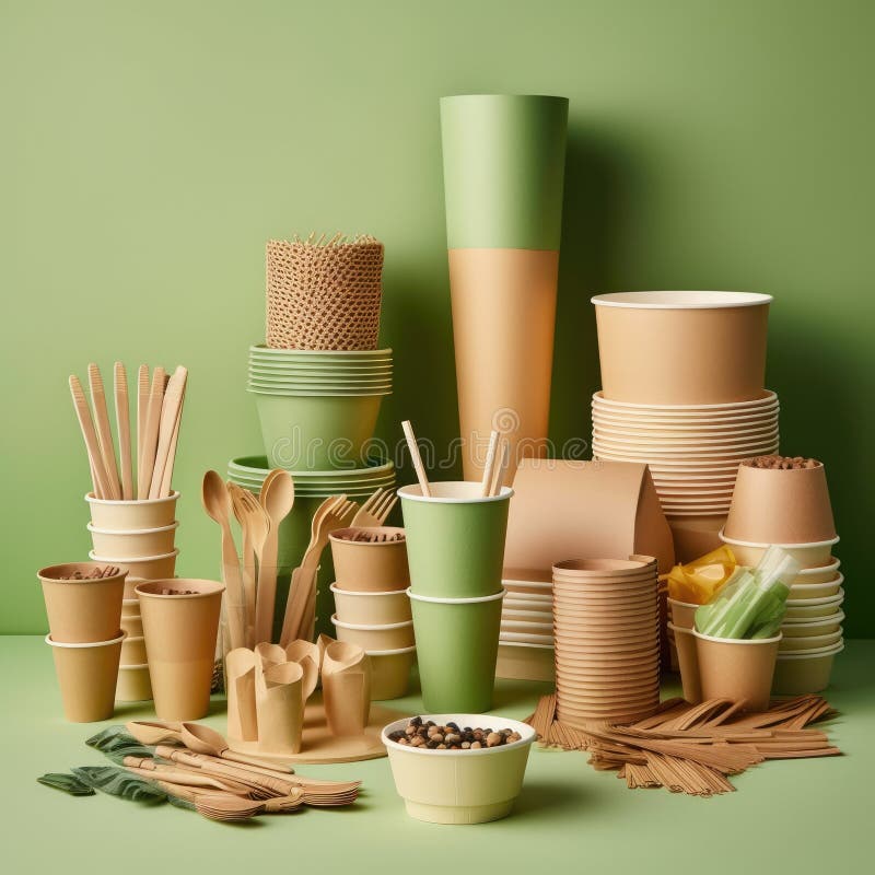 Paper Cups Plates Stock Illustrations – 281 Paper Cups Plates Stock ...