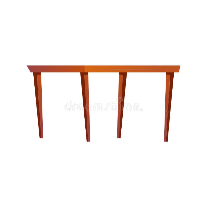 Table Flat Icon stock vector. Illustration of clipart - 231021964