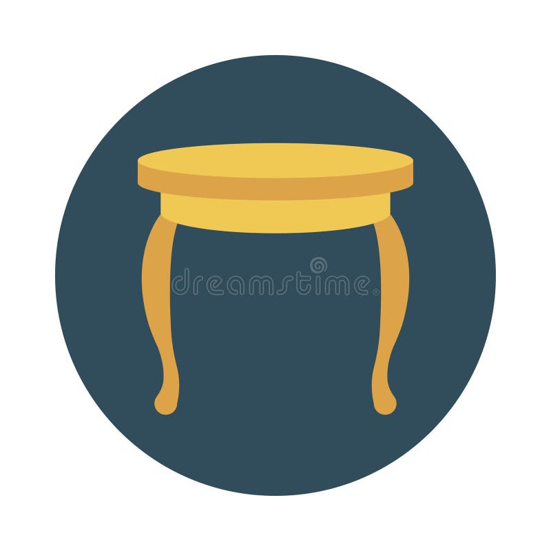 Table flat vector icon stock vector. Illustration of premium - 157447205