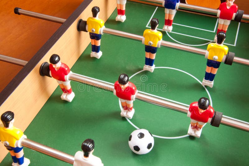 Table football stock photo. Image of children, management - 21429356