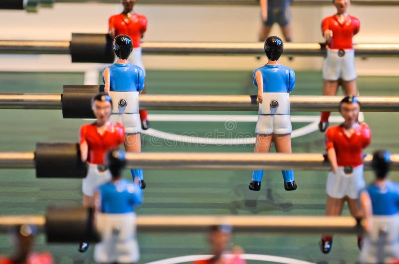 Table football stock image. Image of tabletop, competition - 38319335